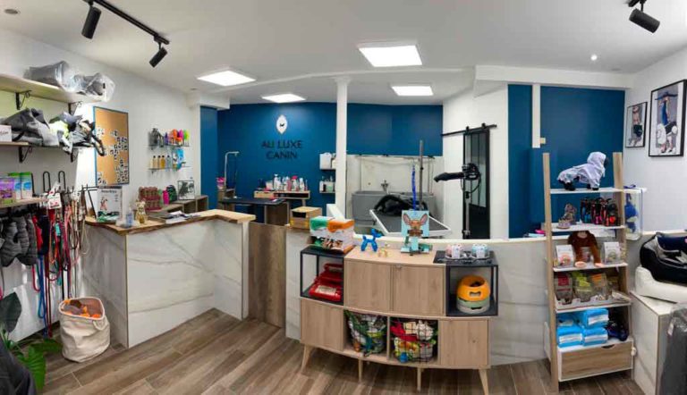 Toilettage chien Paris 16 - Le salon Haut de gamme Au Luxe Canin